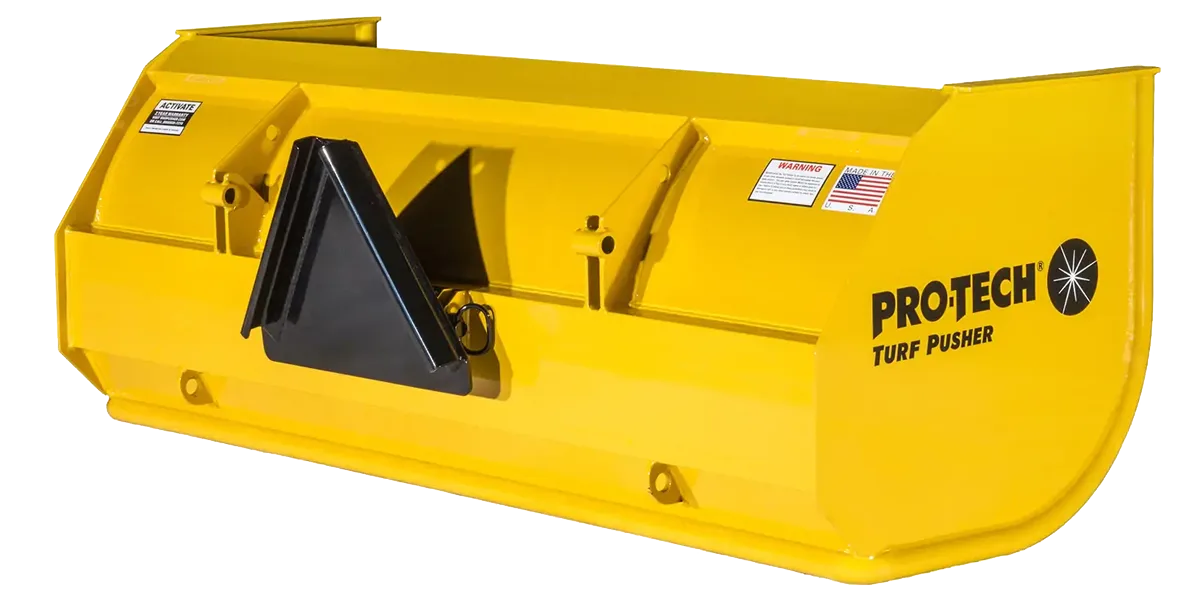 Pro-Tech Turf Pusher Snow Plow - Summit Handling Systems